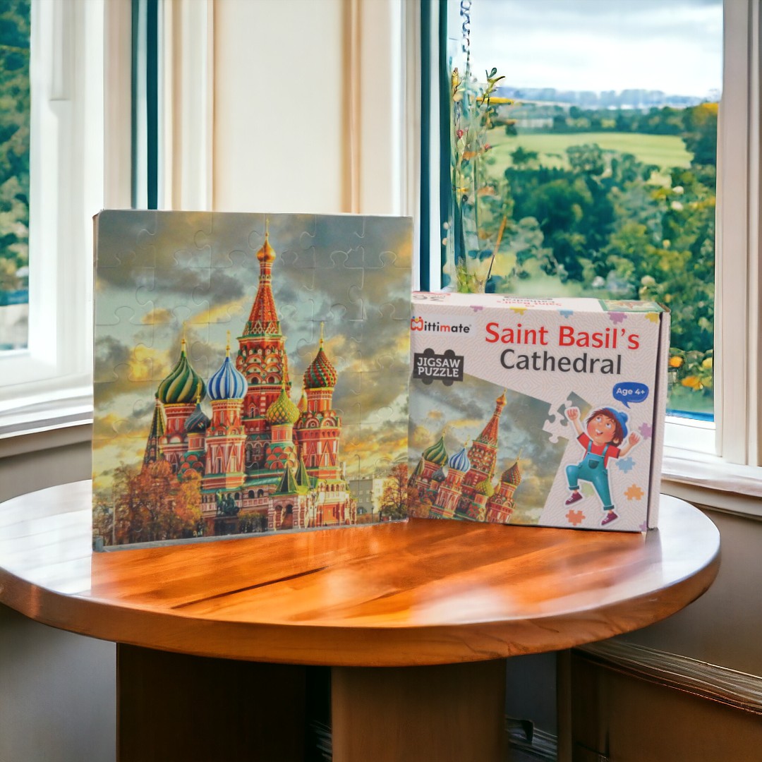 Buy Saint Basil's Cathedral 36 Pieces Jigsaw Puzzle for Kids 4 year and ...