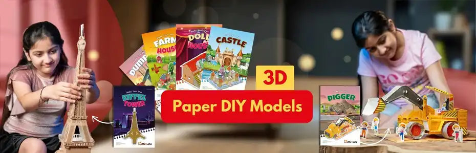 Paper DIY Model Kits – Creative Crafts for All Skill Levels | Mittimate