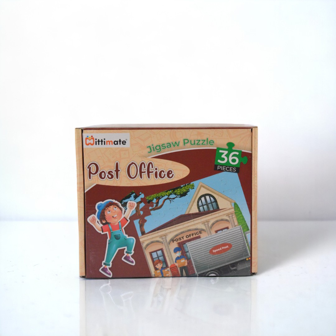 Buy Post Office 36 Pieces Jigsaw Puzzle for Kids 4 year and above ...