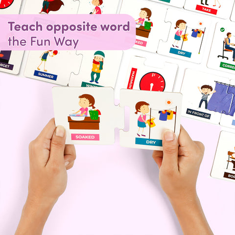 Buy Action & Opposite Words Combo Pack of 2 Jigsaw Puzzle for Kids ...