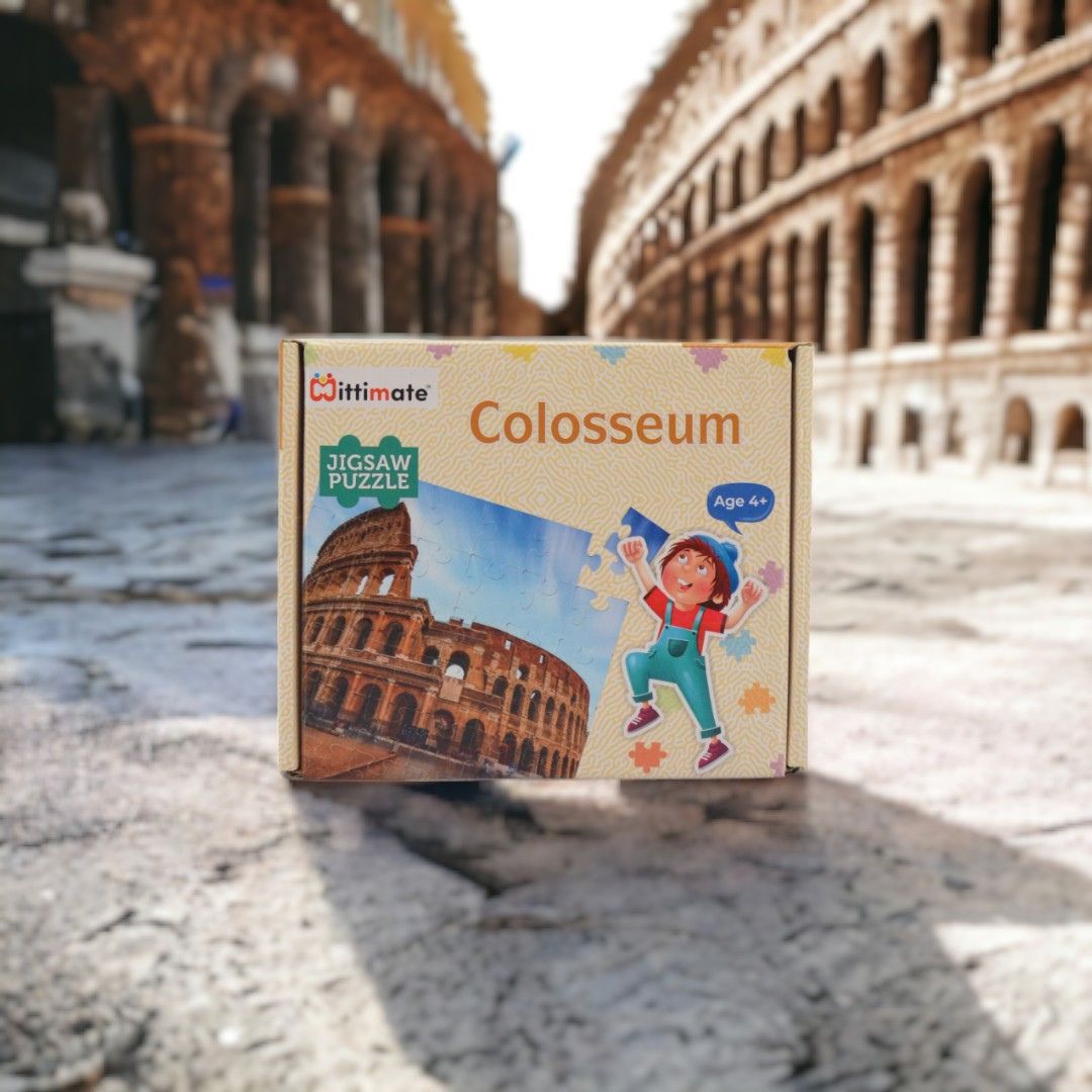 Buy Colosseum 36 Pieces Jigsaw Puzzle for Kids 4 year and above – Mittimate