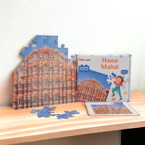 Buy Hawa Mahal 36 Pieces Jigsaw Puzzle for Kids 4 year and above ...