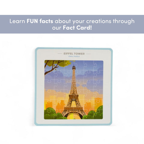 Buy Eiffel Tower 36 Pieces Jigsaw Puzzle for Kids 4 year and above – Mittimate