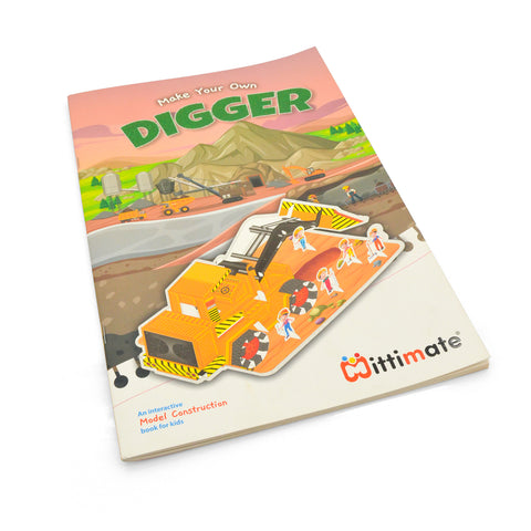 Buy DIY 3D Digger 46 Pieces Puzzle | 8-12 Yrs Kids – Mittimate