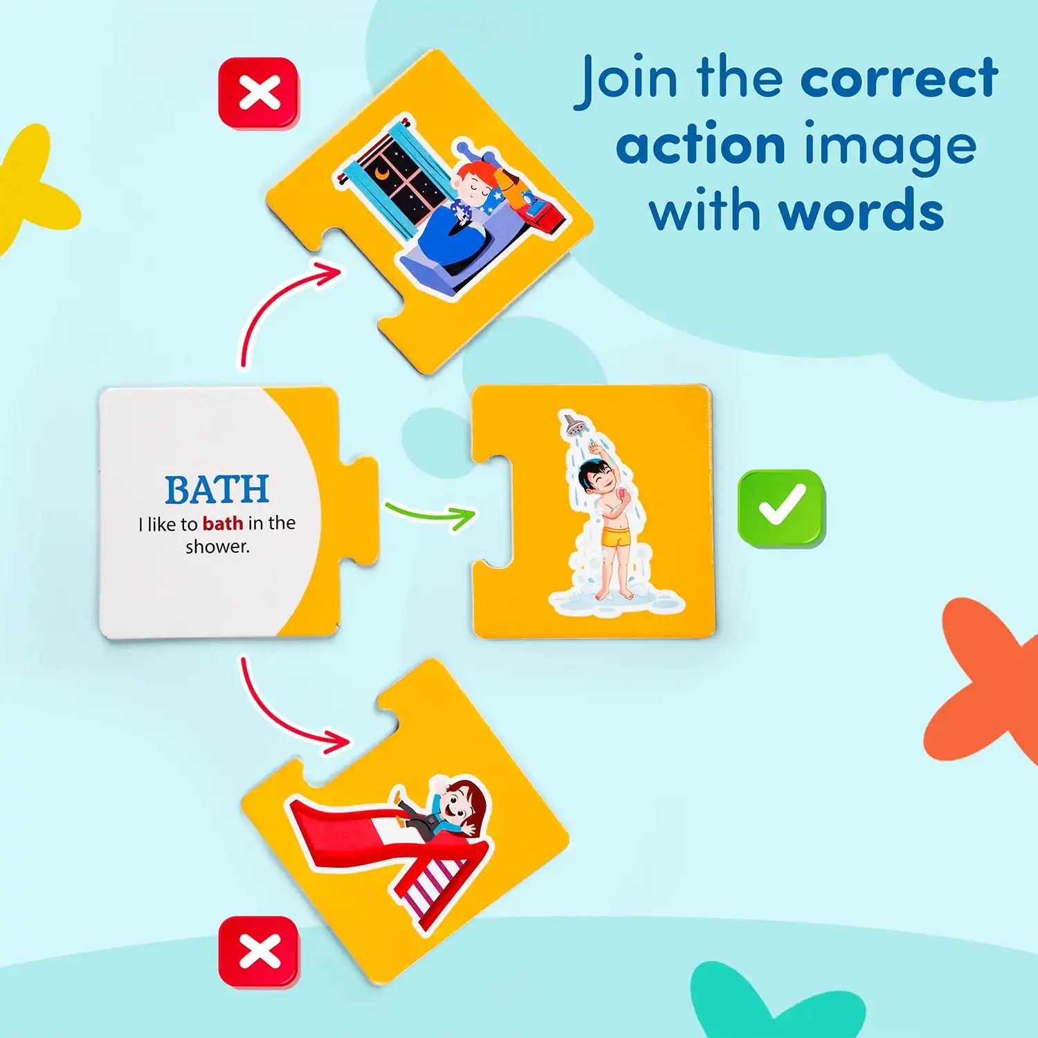 Buy Action & Opposite Words Combo Pack of 2 Jigsaw Puzzle for Kids ...