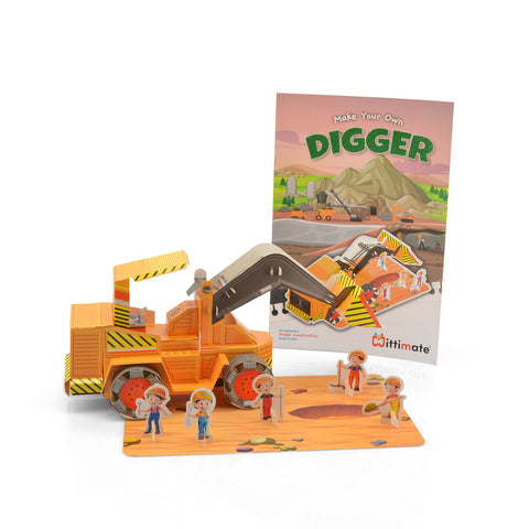 Digger - Make Your Own by Mittimate's - Build and Play