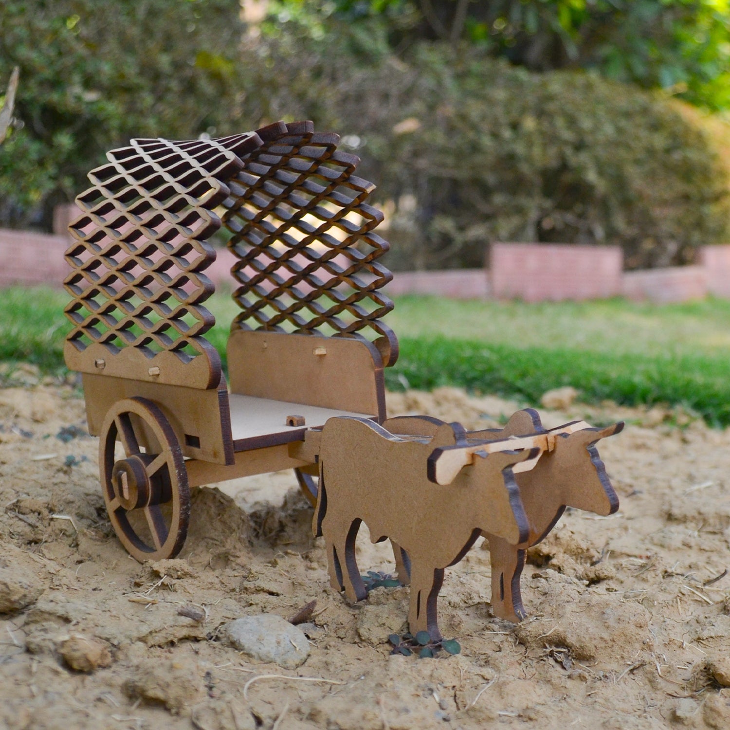 Buy Do it yourself 3D Bull Cart Toy Online – Mittimate