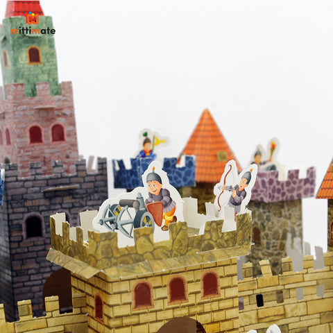 Buy DIY 3D Castle 44 Pieces Puzzle Book | 8-12 Yrs Kids – Mittimate