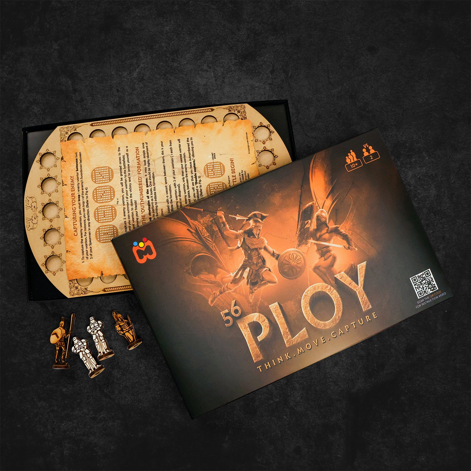 56 Ploy I Best Strategy Board Game | Chess Inspired Game for Two Player ...