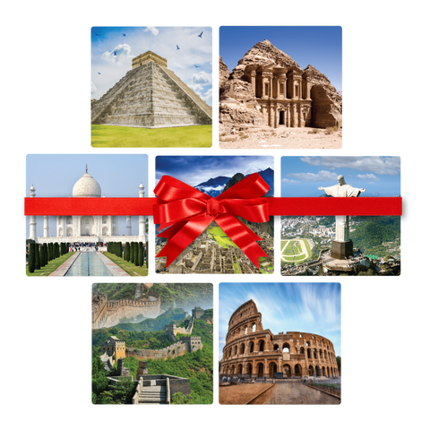 Buy 7 Wonders of Worlds Jigsaw Puzzle Combo| Puzzle for Kids Age 4 to ...