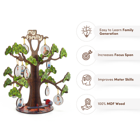 DIY Family Tree with Model Kit for 10 Years old Kids – Mittimate