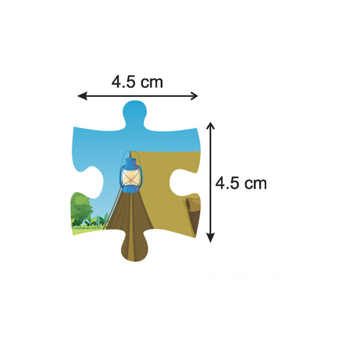 Outdoor Retreat: Tent House Jigsaw Puzzles by Mittimate's