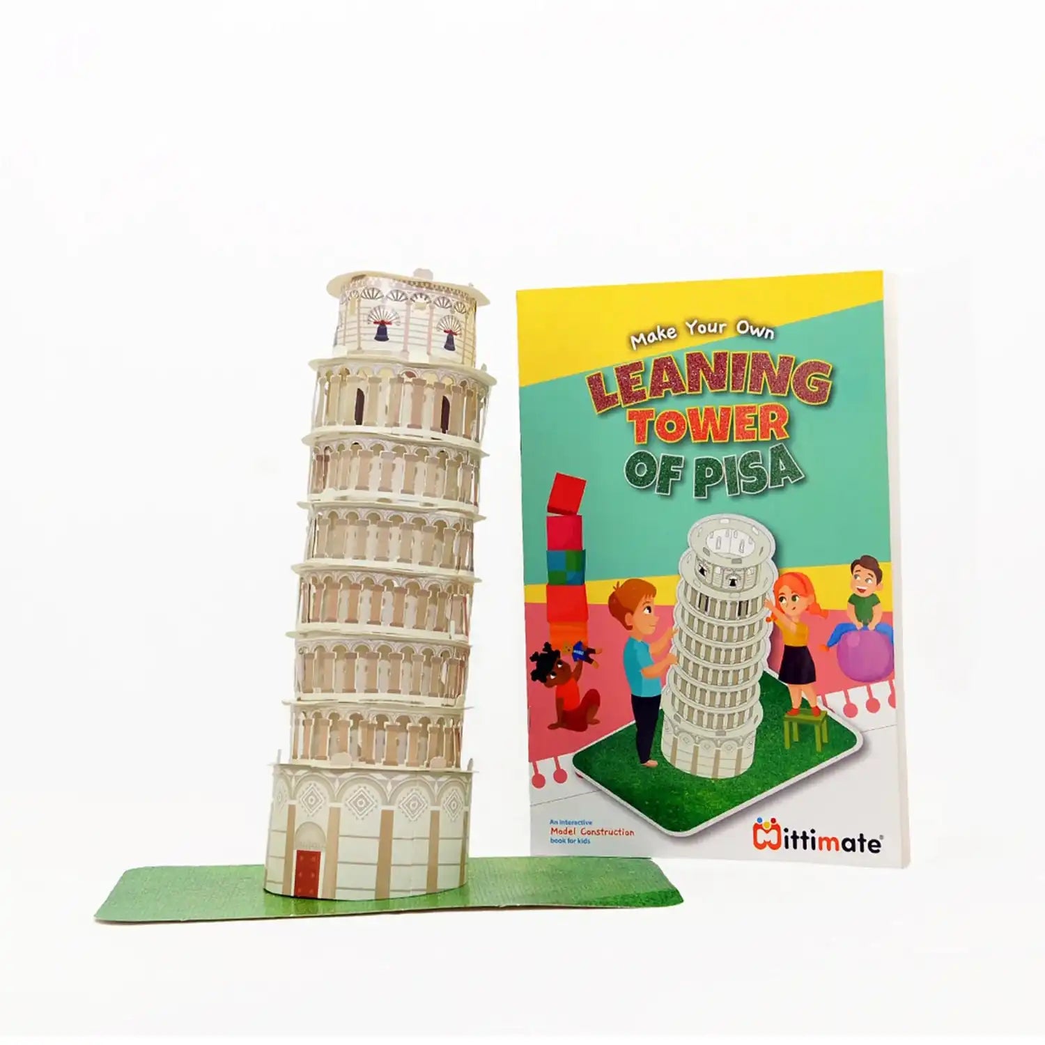 Buy DIY 3D Leaning Tower 35 Pieces Puzzle | 8-12 Yrs Kids – Mittimate
